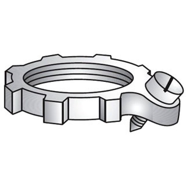 O-Z/Gedney 102, Conduit Bonding Locknut, 3/4""Bonding Locknut, 1 PC ...