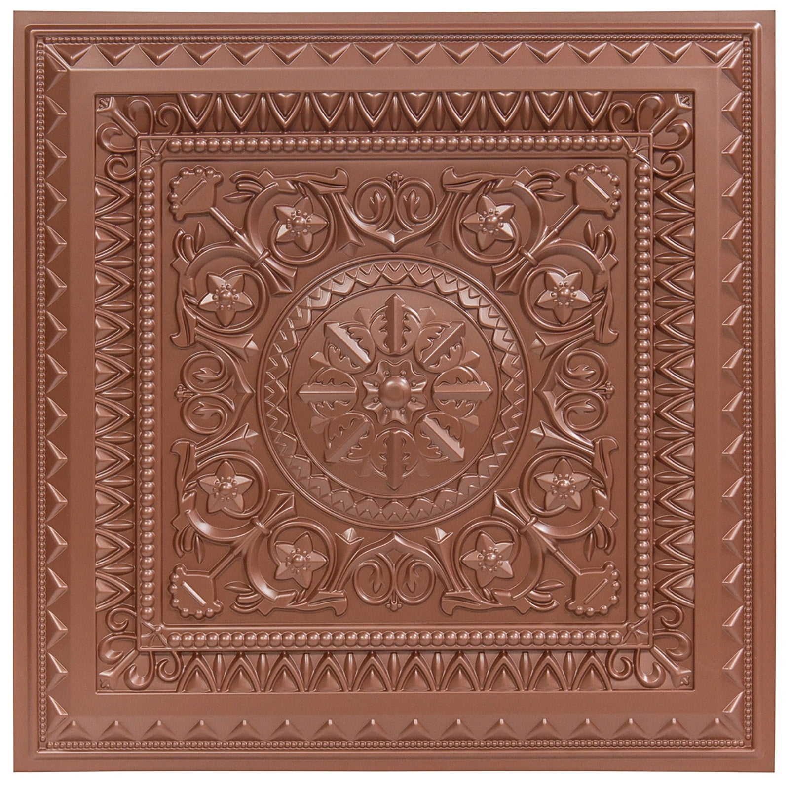 Art3d 12-Pack PVC Drop Ceiling Tiles Glue up Ceiling Tiles,24"x24 ...