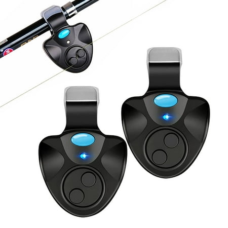 Cadialan 2pcs Electronic Fishing Rod Alarm Dual Alarm Design Fishing ...