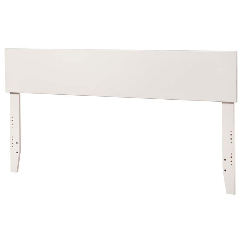 Leo & Lacey Full Panel Headboard in White - Walmart.com