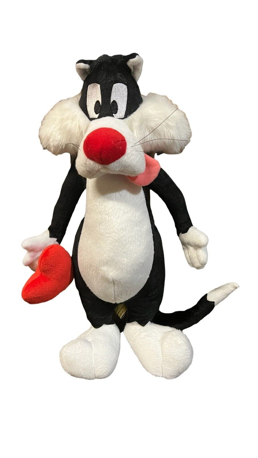 Heart Love Sylvester Cat 16" Plush High Quality Soft Animal Doll New ...