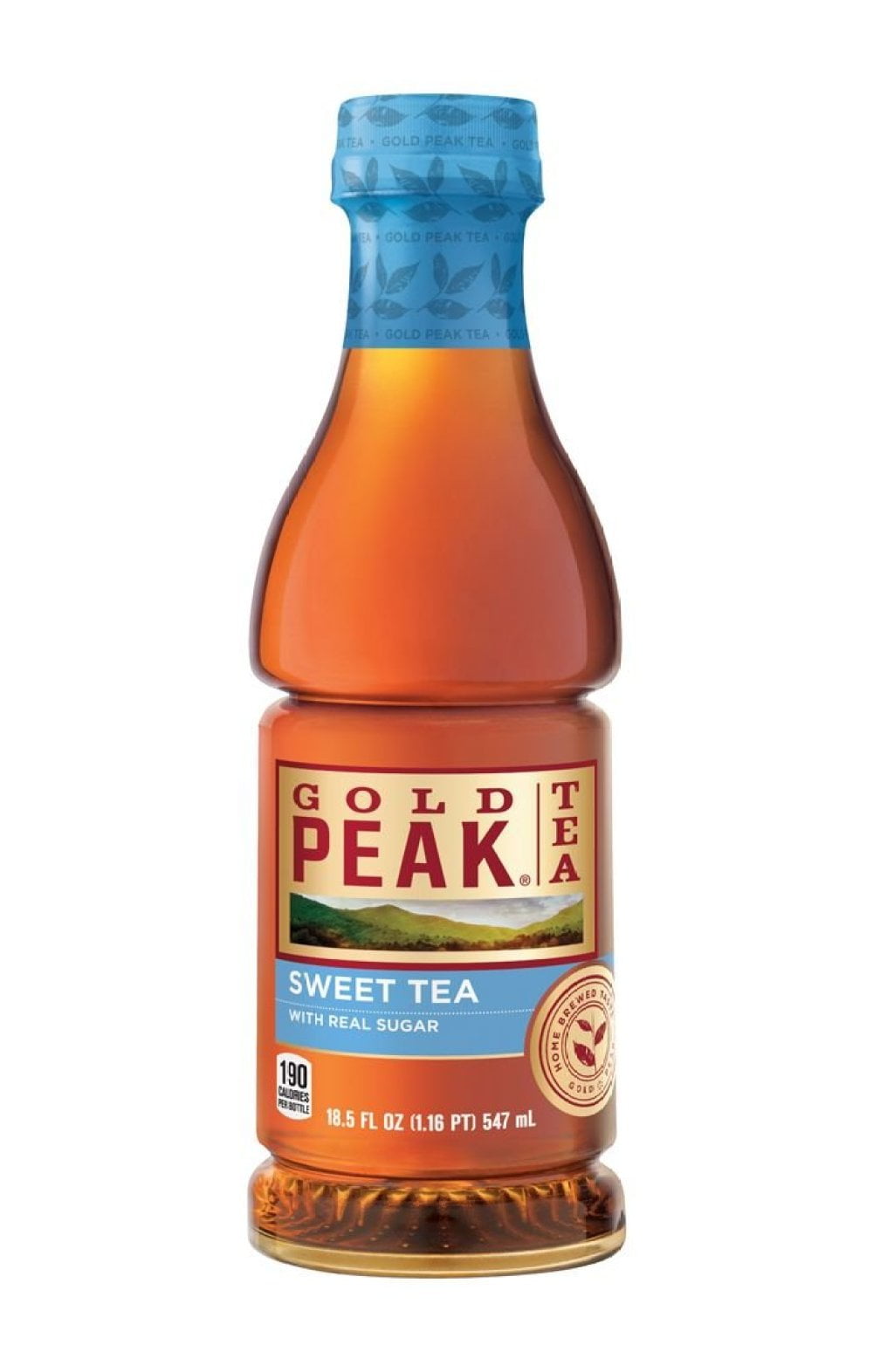 "Gold Peak Iced Tea, Sweetened - 18.5 Fl Oz (1.16 Pt) 547 Ml(pack of 12 ...