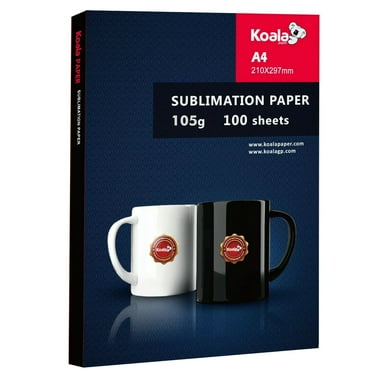 Koala Sublimation Paper 8.5x11 100gsm for Inkjet Printer Sublimation ...
