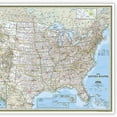 National Geographic United States Classic Map, Enlarged and Laminated ...