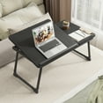 Adjustable Folding Lap Desk - Portable Bed Table Tray for Laptop ...