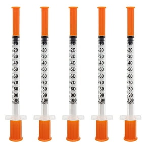 Jeringas en Walmart tienda en línea