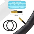 LADYGYM 2-Pack Bicycle Tire Kit, 26 Inch Foldable Replacement Tires ...