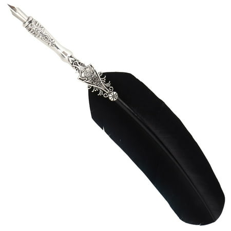 Feather Pen Writing Elegant Dip Feather Pen Compact Structure Feather ...