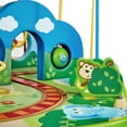 Hape Jungle Adventure Wooden Bead Maze & Railway Train Track Play Table ...