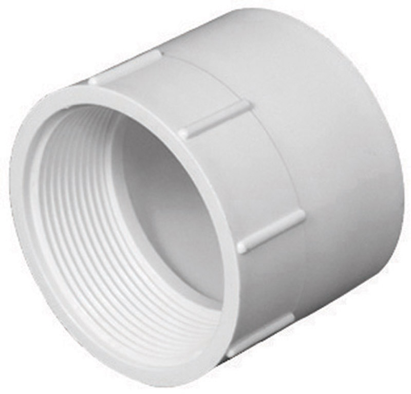 Charlotte Pipe Schedule 40 6 In Hub X 6 In Dia FPT PVC Adapter Charlotte Pipe Schedule 40 6 In Hub X 6 In Dia FPT PVC Adapter