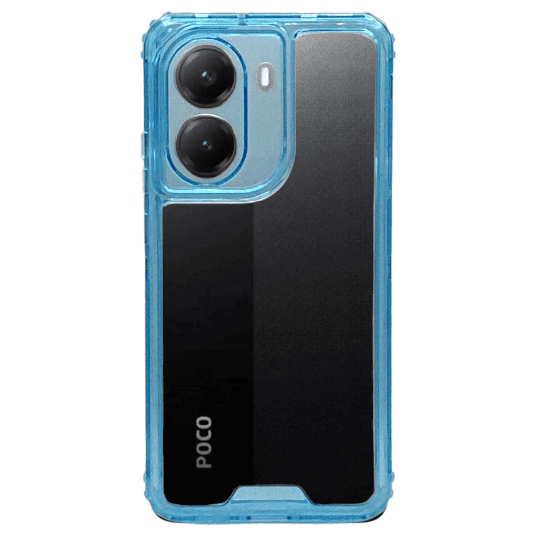 Funda Otter 360 Contorno De Color Uso Rudo Para Xiaomi Poco X7 Pro Azul ...
