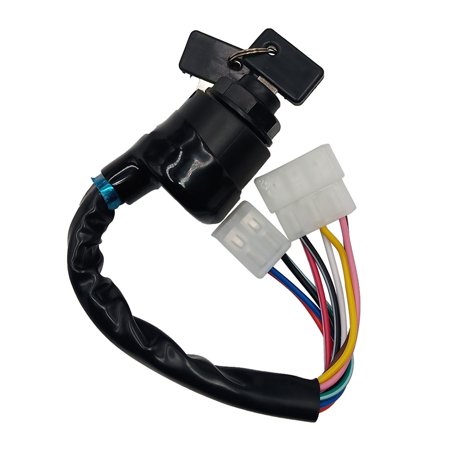 QualitChoice Ignition Key Switch Motorbike Supply Wires Kart Electronic ...