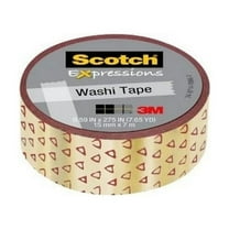 3M 314-P72 Scotch Expressions Washi Tape C314-P72.59 in x 393 in (15 mm ...