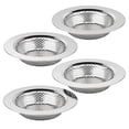 4Pcs Kitchen Sink Strainer, Stainless Steel Sink Drain Strainer with ...