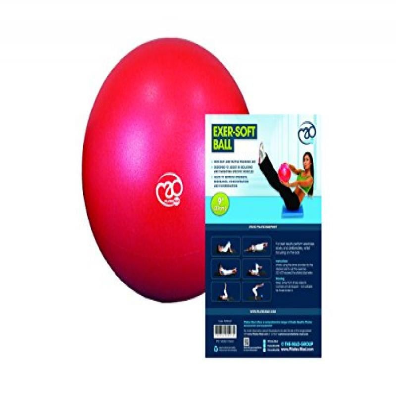 9" Red Exer-soft Exercise Ball - Walmart.com