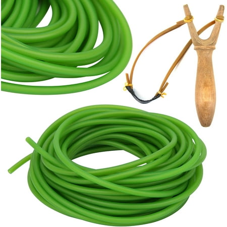 Latex Rubber Tubing Catapult Light Tension Round Elastic Catapult Pipe ...