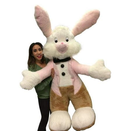 American Made Giant Stuffed Easter Bunny 65 inches Big Plush Rabbit in ...
