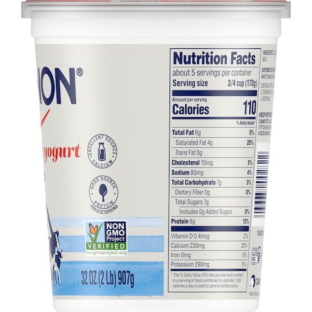 Dannon Plain Yogurt