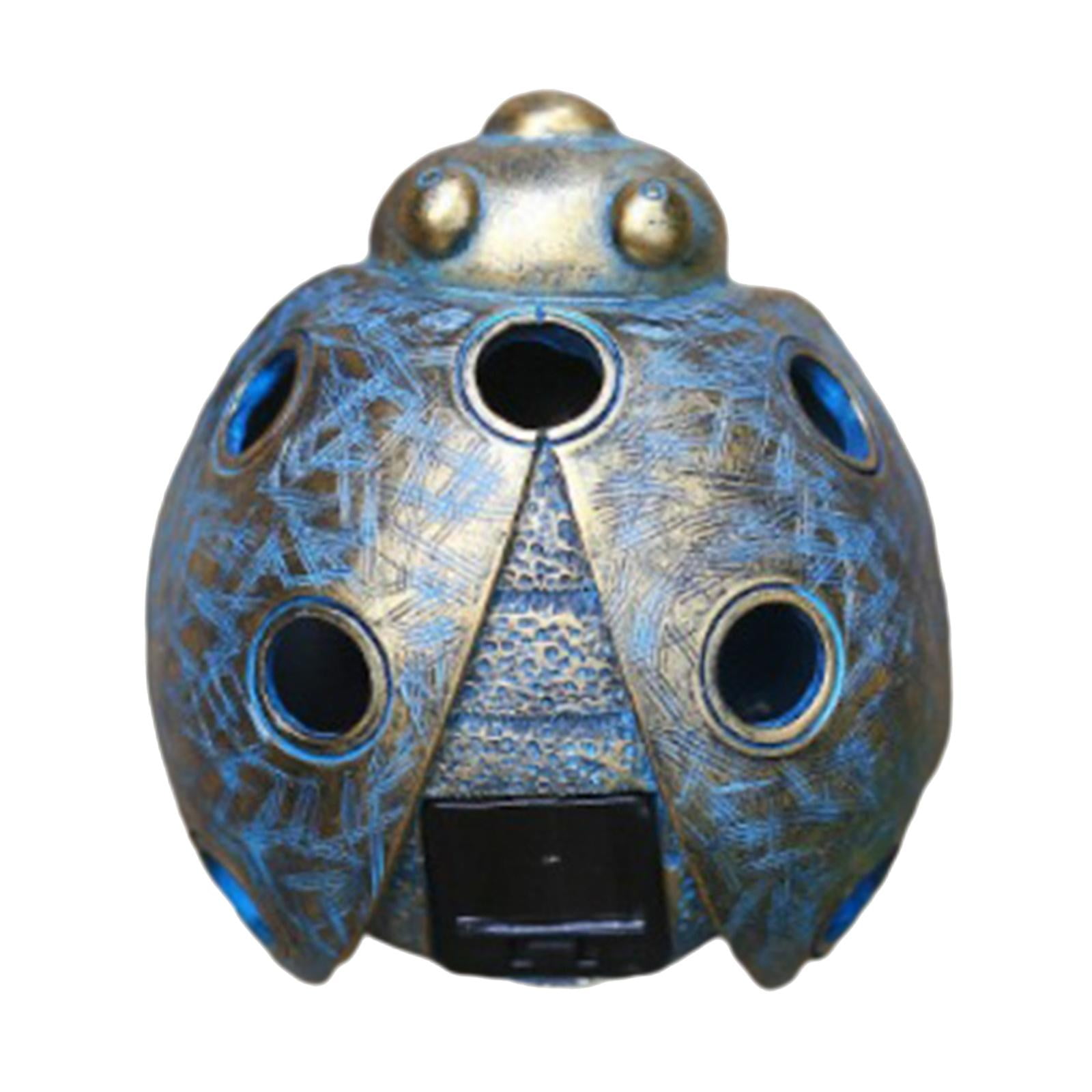 Resin Wall Decor, Ladybugs Figurine Outdoor Yard Garden Statues for ...