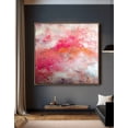 Abstract Wall Art Painting Blush of Light Handmade Modern Canvas Home ...