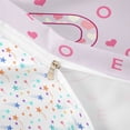 Catabedysis Heart Letter Print Duvet Cover Queen,Cute Monogrammed B ...