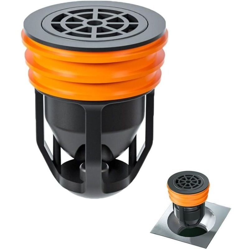 Click here for Unbranded 1 Siphon De Sol Noir Orange Anti-Refoule... prices