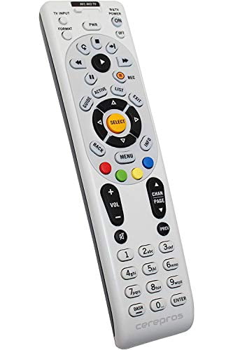 Cerepros RC64 Replacement Remote Control for DirecTV Satellite Cable TV ...