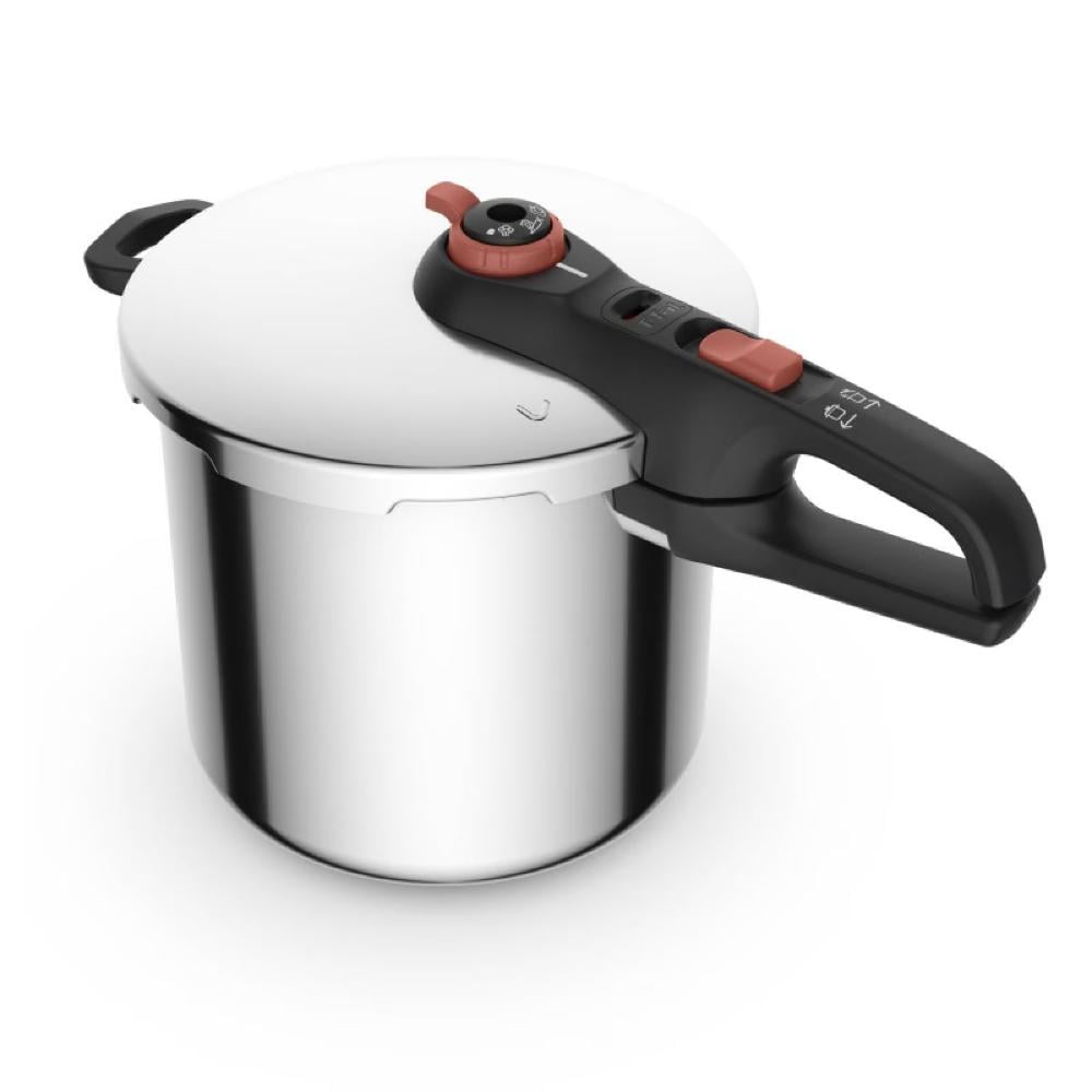 Olla de Presión 8 L Acero Inoxidable Secure Click Tefal T-fal | Bodega Aurrera en línea