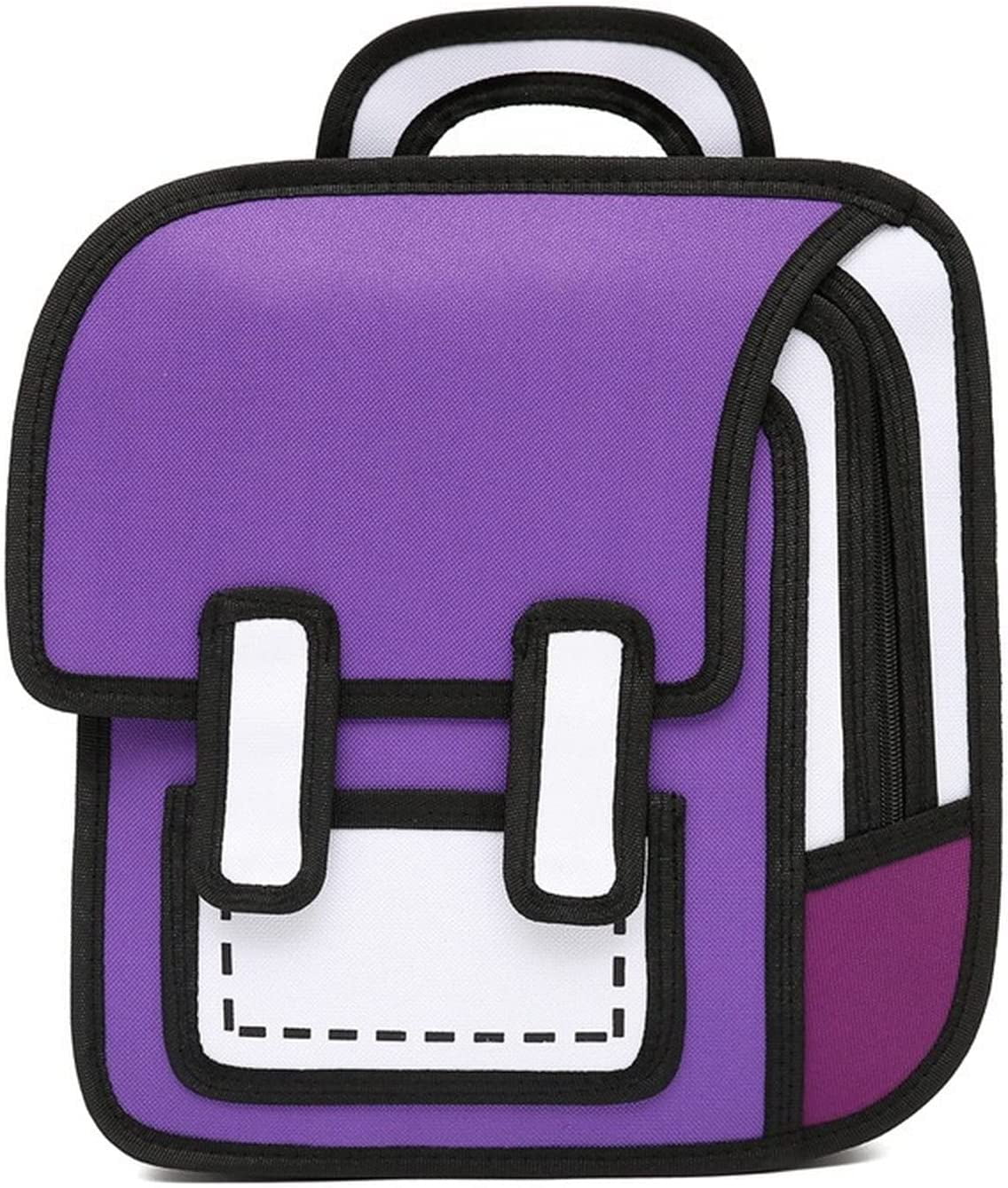 3D Jump Style 2D Drawing Backpack - Novetly Back To School Supplies ...