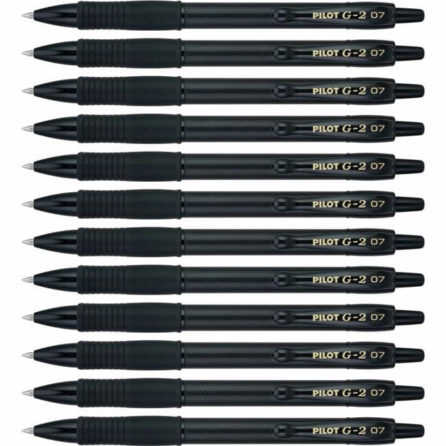 Click here for Pilot G2 Edge Gel Pen  Fine Point  0.7 Mm  Black I... prices