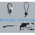 Lockforall Cable Gun Locks with Keys 24 Pack No Logo- CA DOJ Approved ...