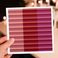 3drose, Horizontal Line Pattern in Blush Pink, Red Orange and Rose Pink ...