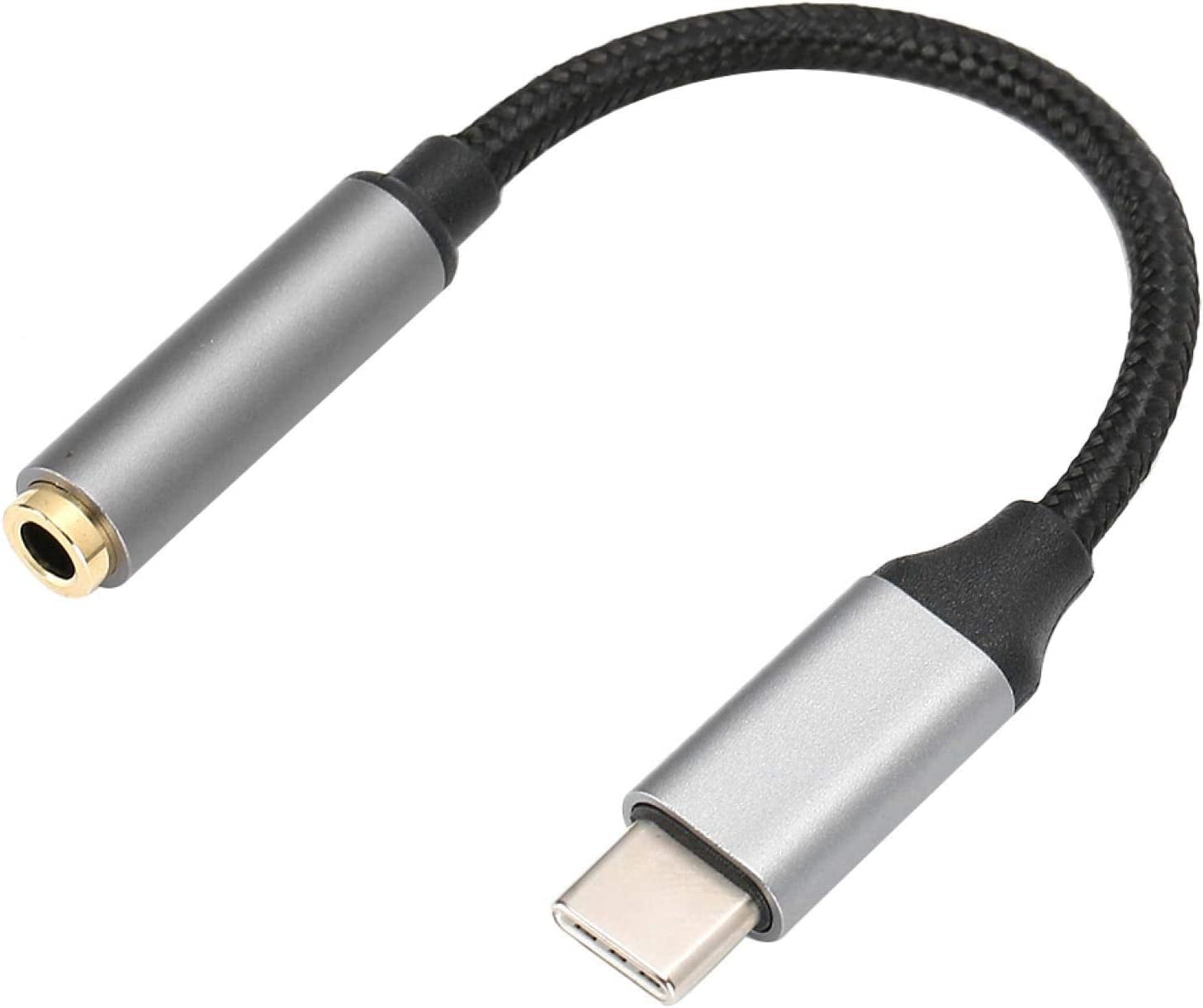 D0101USB C to 3.5mm Jack Headphone Adapter Type C to 3.5mm Aux Earphone ...