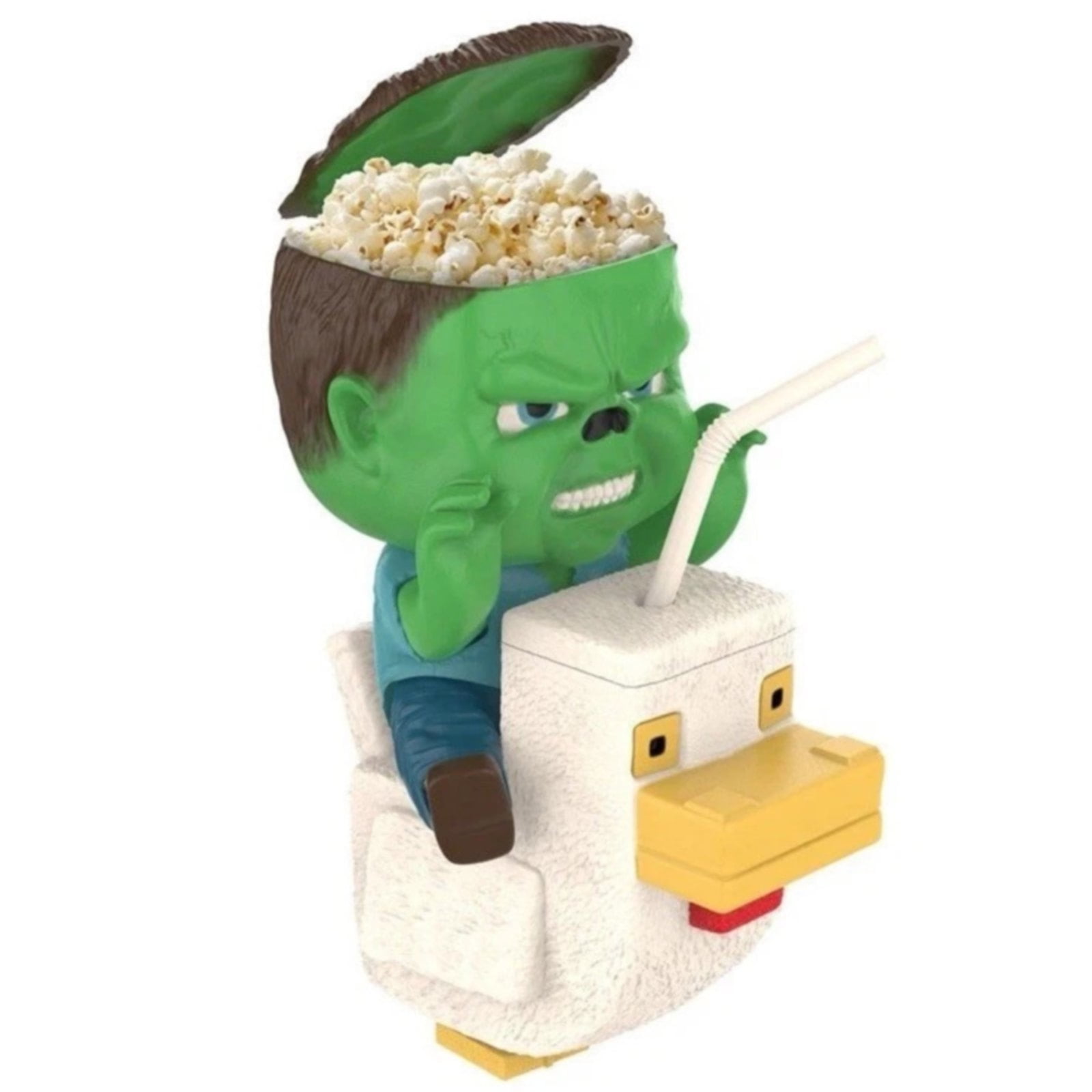 Minecraft 2025 Movie Chicken Jockey Popcorn Bucket and Beverage Cup ...