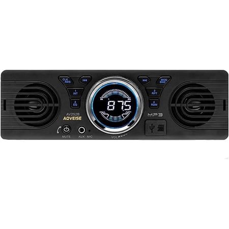 AV252 12V Car SD car Stereo MP3 Built-in Speakers with Bluetooth Host ...