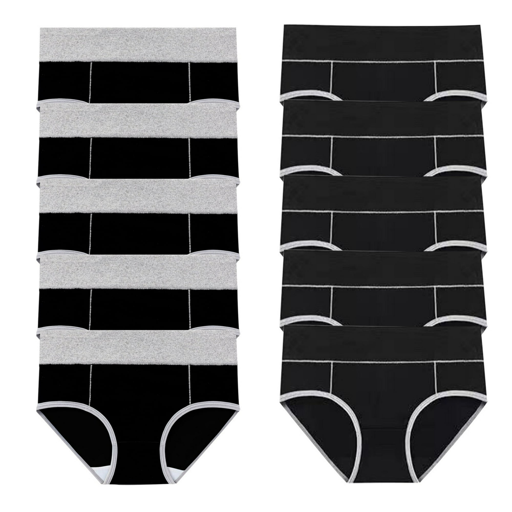 Click here for Ylioge Cotton-Underwear For Women 10 Pack Plus Siz... prices