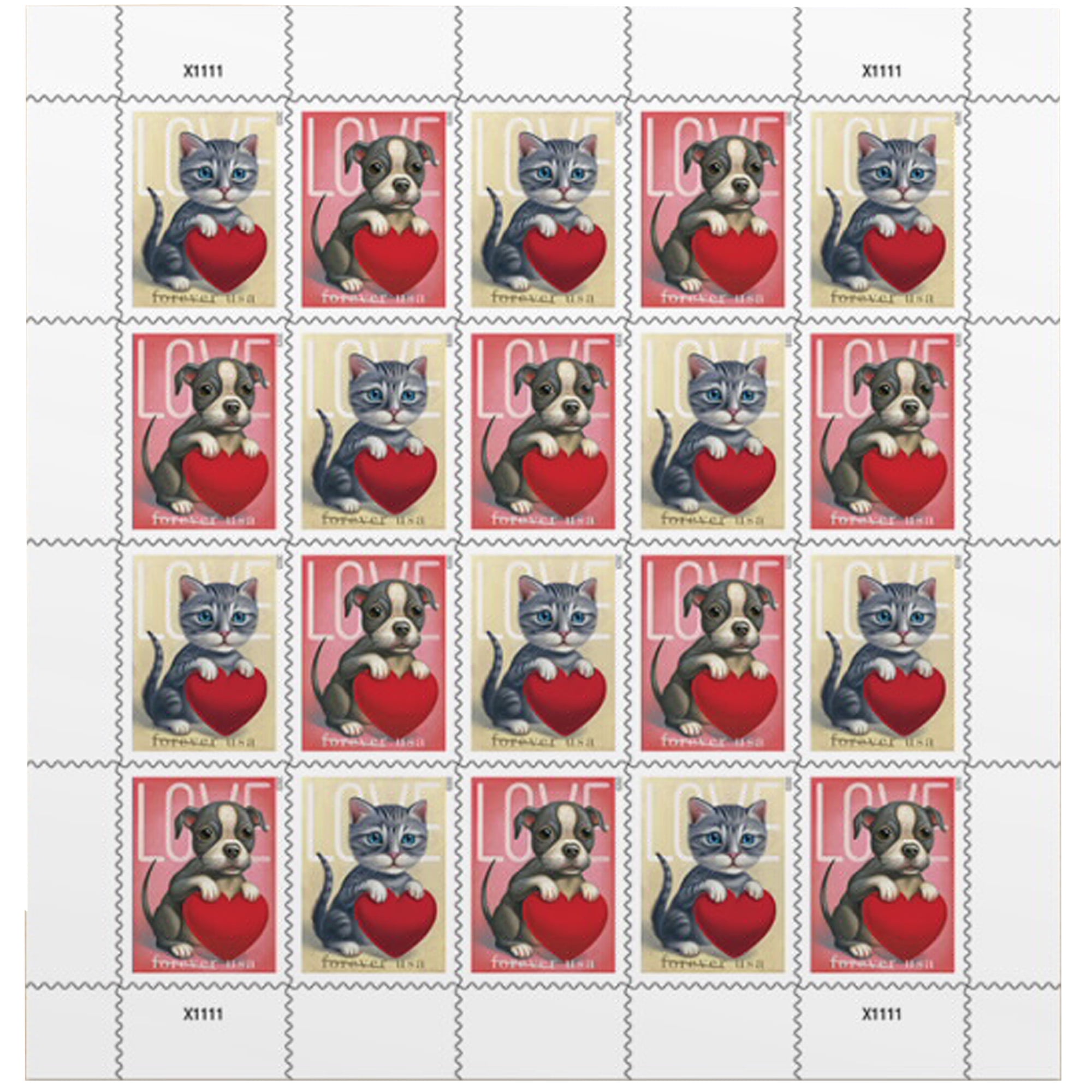 Love 2023 USPS Forever Postage Stamps 1 Sheet of 20 US Postal First ...