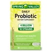Spring Valley Extra Strength Age 50+ Probiotic with Prebiotic Dietary ...