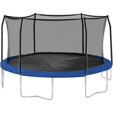 Skywalker Trampolines 16-Foot Trampoline, with Enclosure, Blue ...