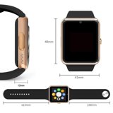 TechComm GT08 Bluetooth and GSM Unlocked Smart Watch with Camera ...