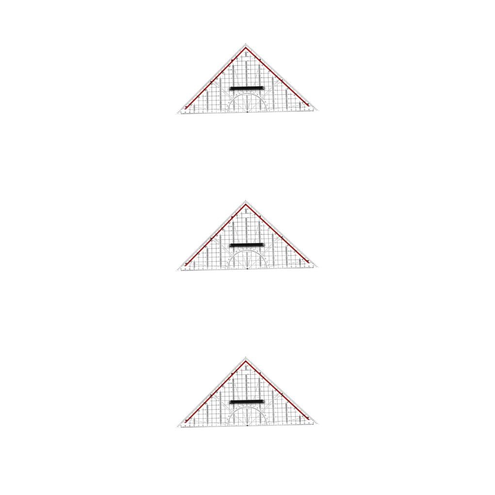 Cateissary Regla triangular práctica Reglas triangulares de escritura ...