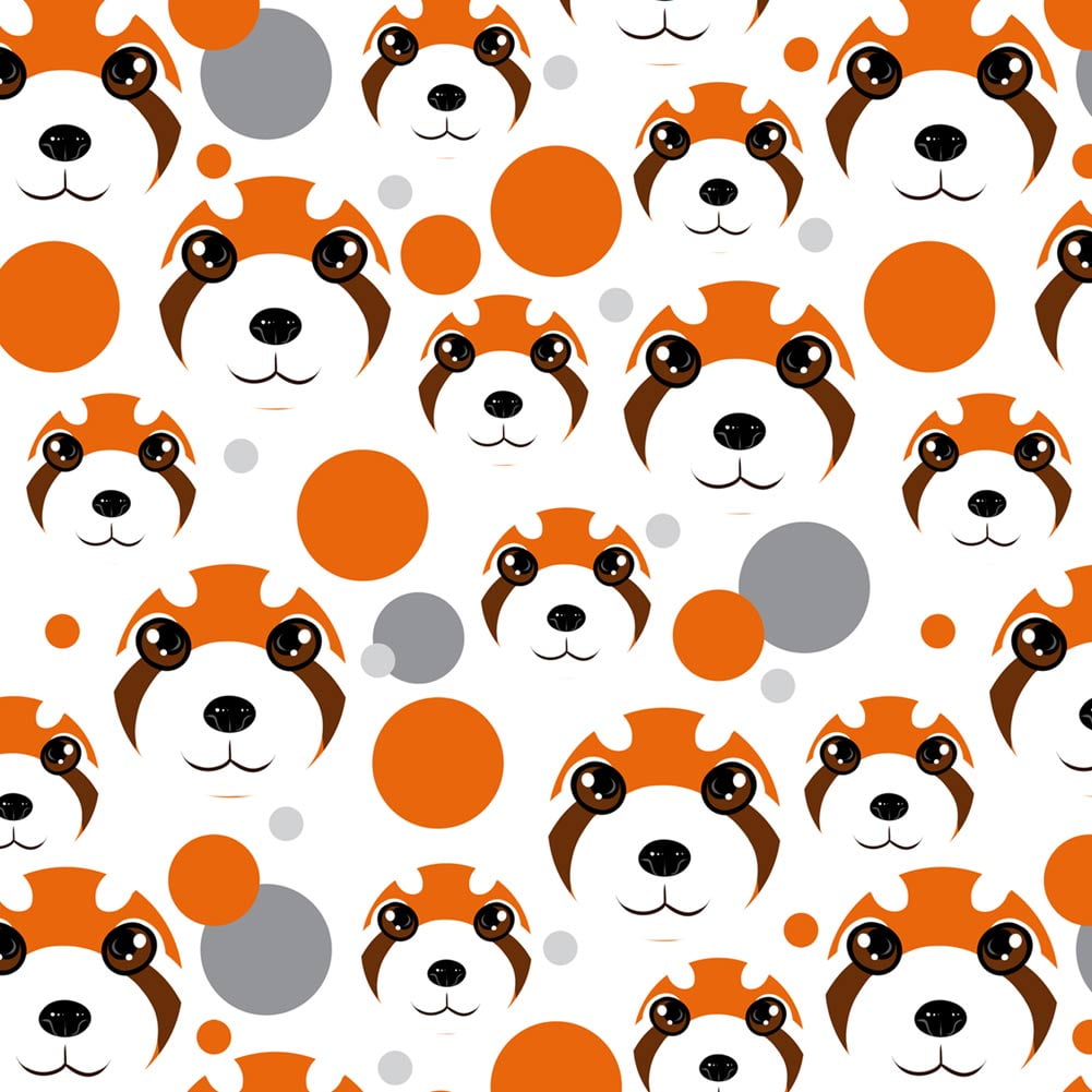Red Panda Face Premium Gift Wrap Wrapping Paper Roll Pattern - Walmart.com