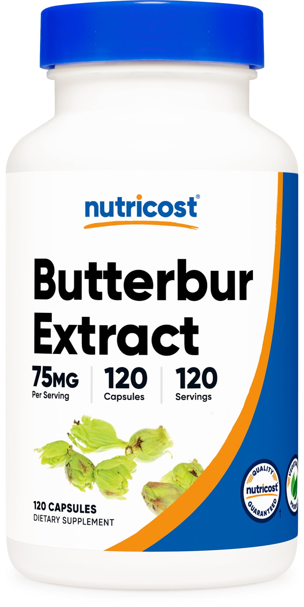 Nutricost Butterbur Extract Capsules (75mg) 120 Capsules - Gluten Free ...