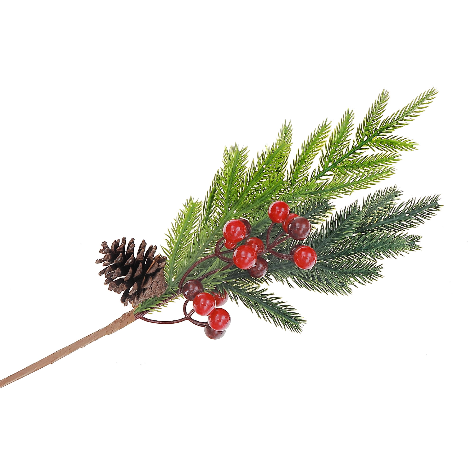 Click here for Ih Casadécor Pine Cone And Berries Pick - Set Of 6 prices