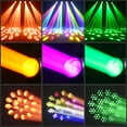 300W 7R Moving Head Stage Lights (8000K) 14 Gobos 14 Colors Beam Spotlights 8+24 Prisms DJ ...