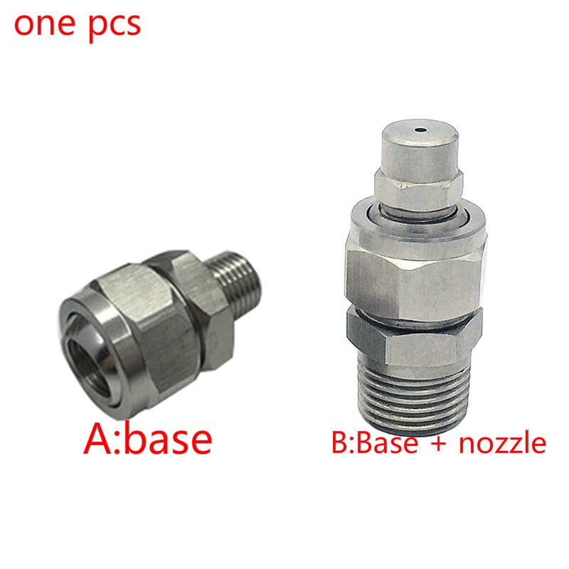 Adjustable cone spray nozzle, Ball nozzle, Swivel ball joint spiral ...