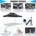 COBIZI 10x15 Pop up Canopy Tent, 10 x 15 Heavy Duty Ez up Canopy ...