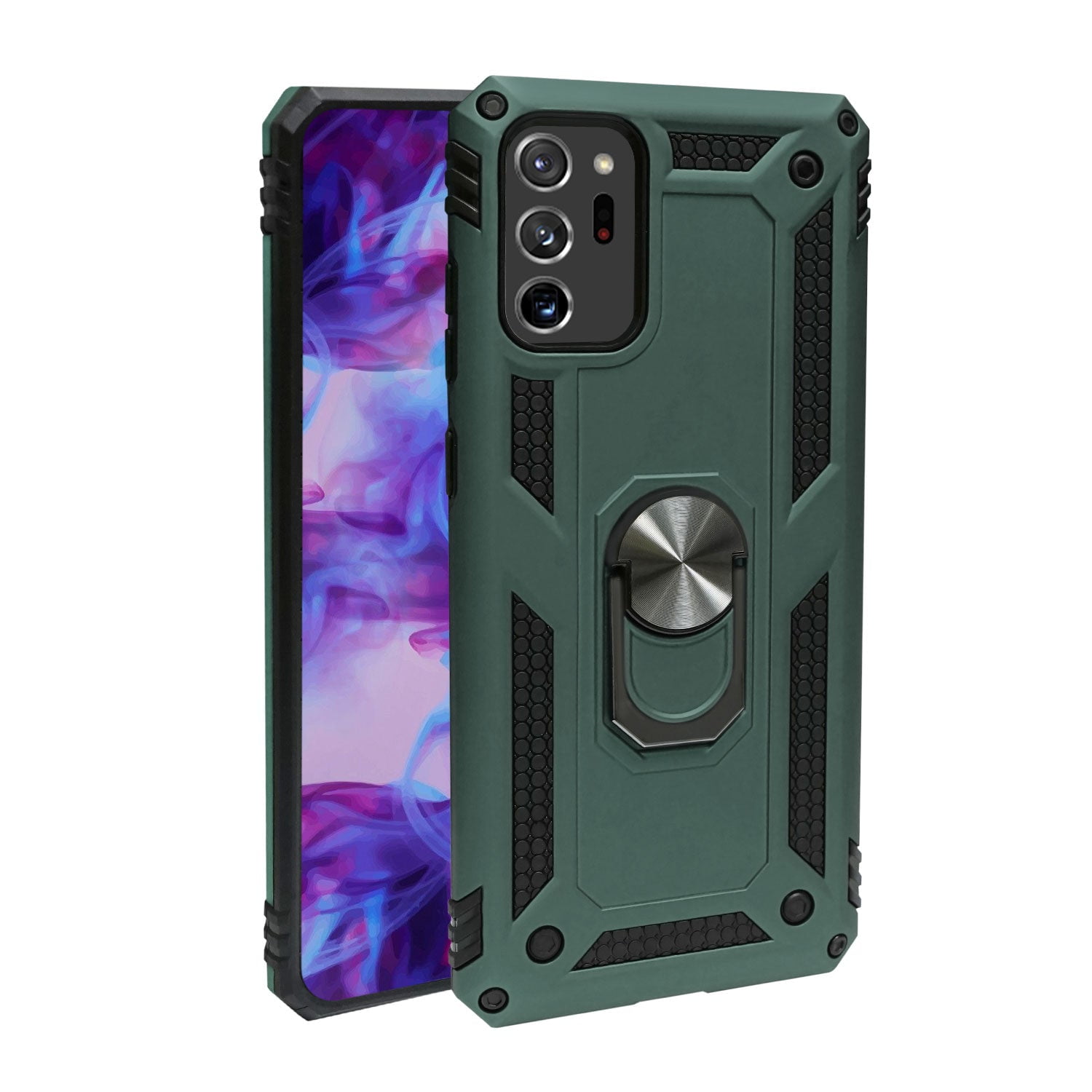 Samsung Galaxy Note 20 Ultra Case - Heavy-Duty, Ring Holder - Walmart.com