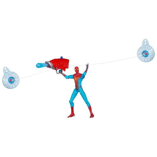 Amazing SpiderMan Movie 3.75 Inch Action Figure Zip Rocket SpiderMan ...