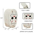 Friday The 13th Jason Mask 8.5 Cosmetic Bag - Walmart.com